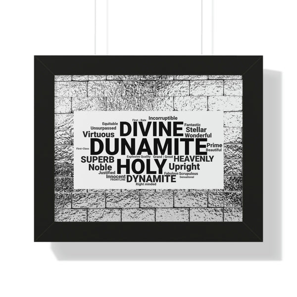 Framed Horizontal Poster – PPM Global Publications