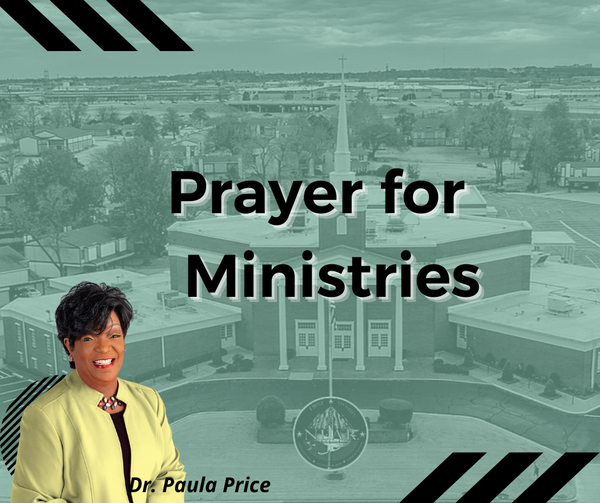 Prayer For Ministries - Dr. Paula Price – PPM Global Publications